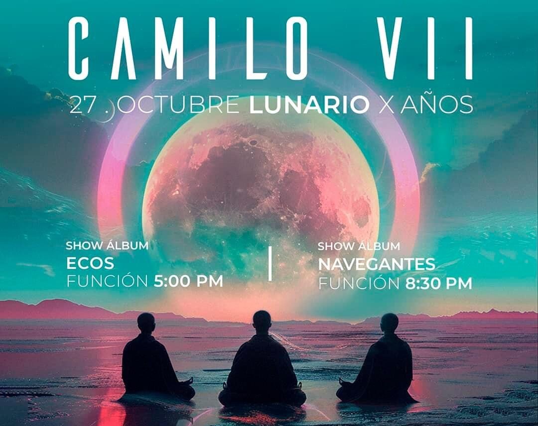 Camilo Séptimo presentará sus discos Navegantes y Ecos en el Lunario ...